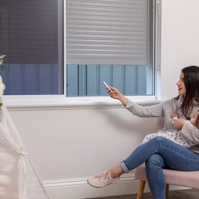 Shutters keeping baby safe and sound – Nu Style Roller Shutters