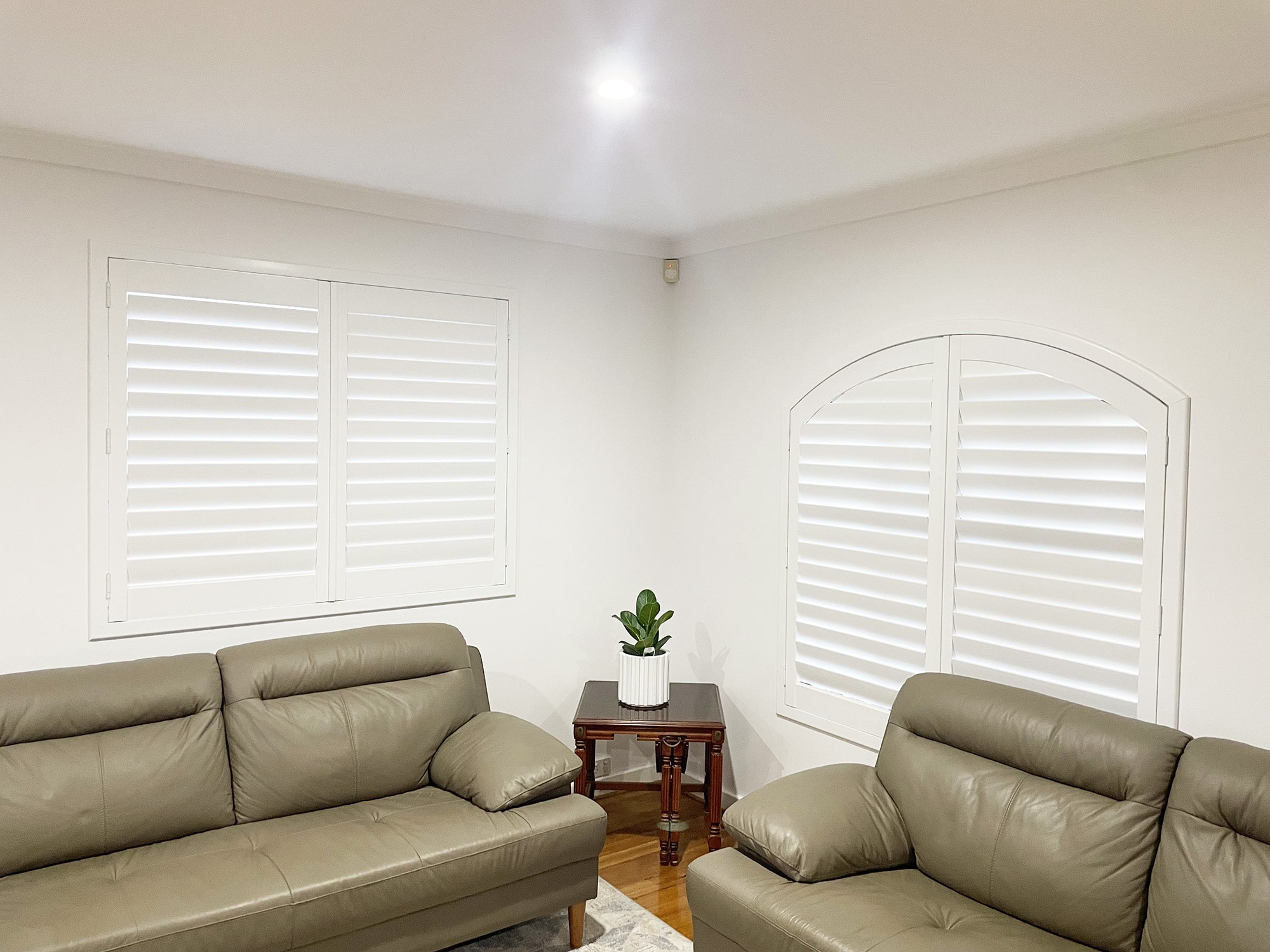 Custom Curved PVC Louvers – Nu Style Roller Shutters