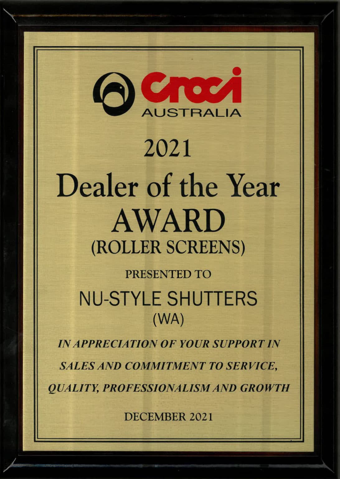 Our Recognition